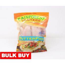Rainforest Frozen Butterfish Fillet, Bag, 908 g 2 lb